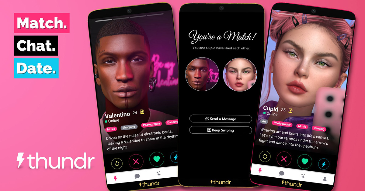 Thundr - Dating HUD for Second Life